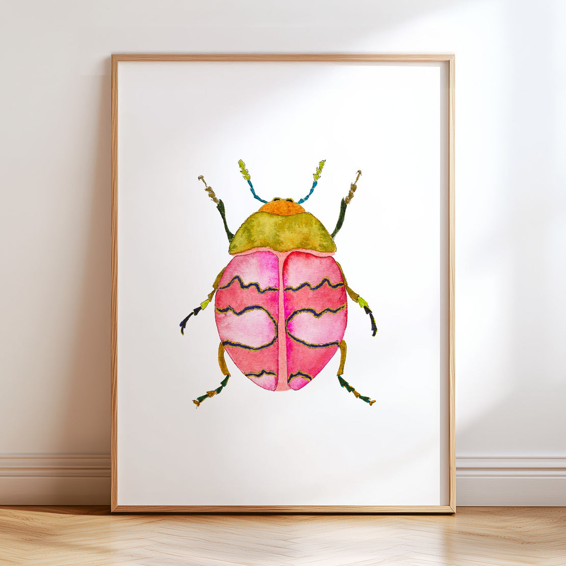 Watercolor Beetles - Art Print Set of 4 – Snoogs & Wilde