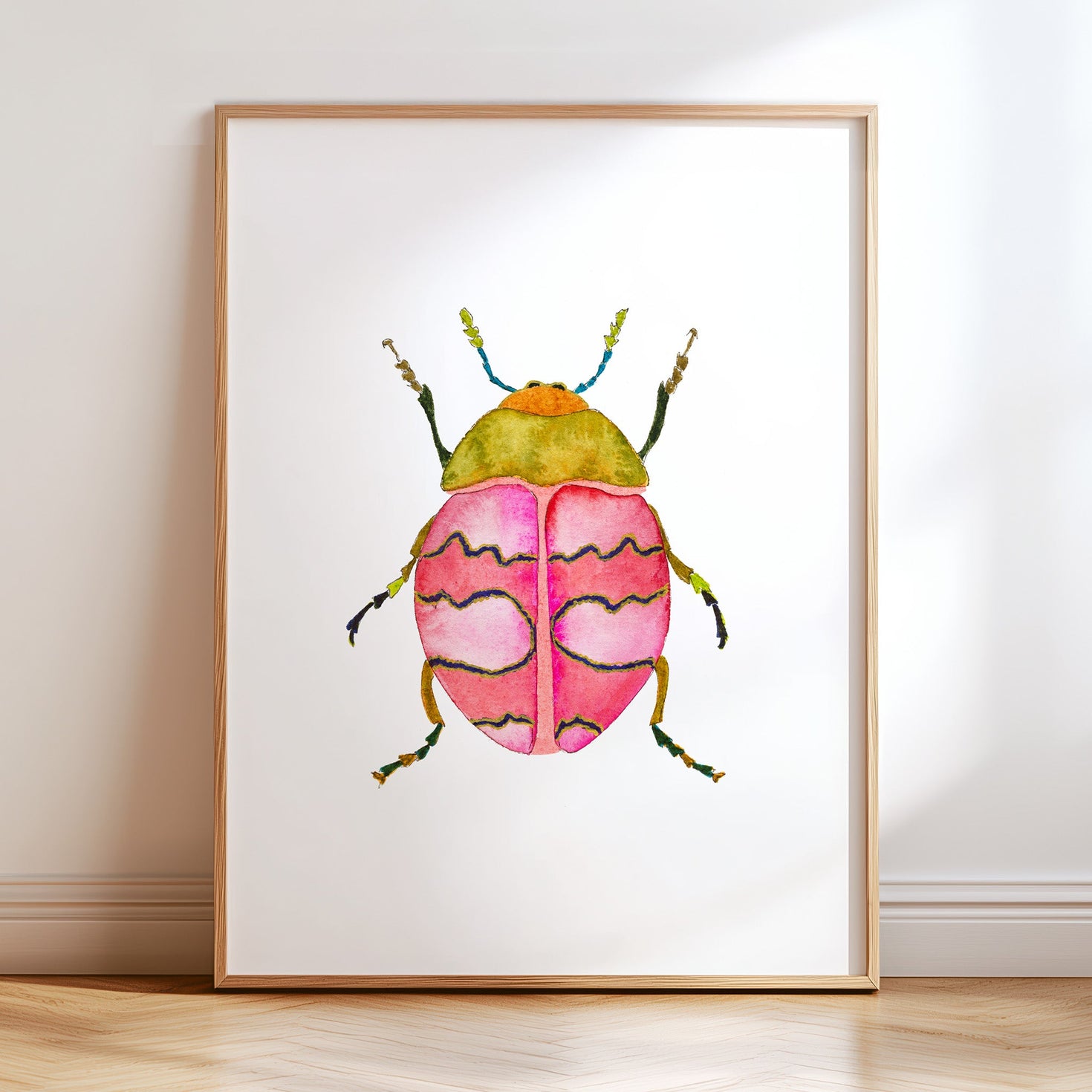 Watercolor Beetles - Art Print Set of 4 – Snoogs & Wilde