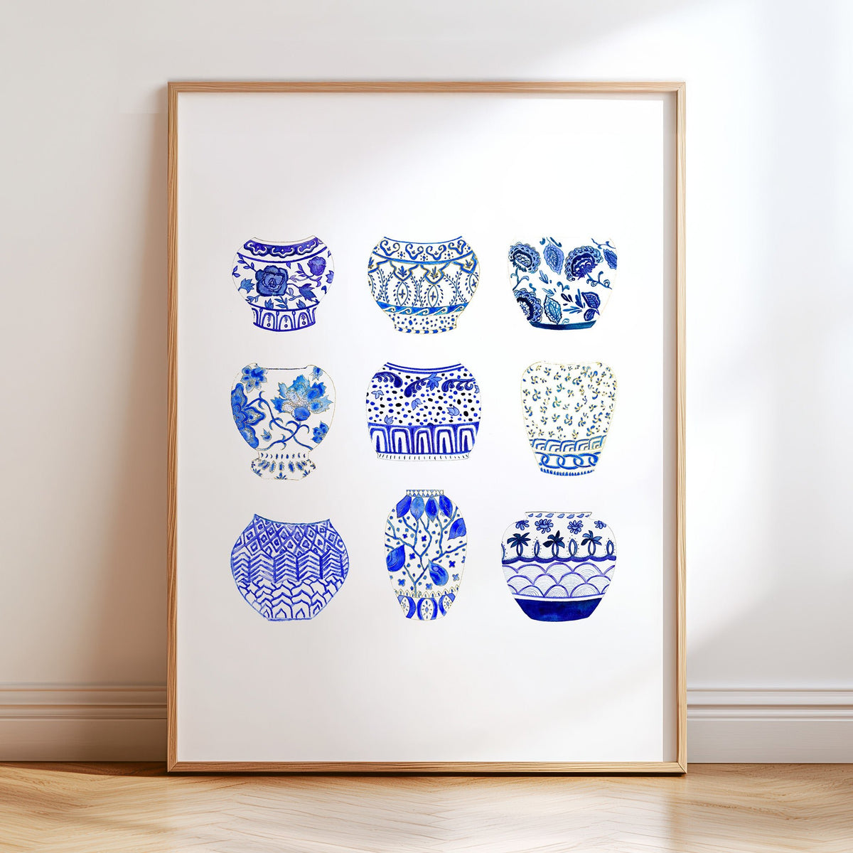 Ginger Jar Watercolor – Snoogs & Wilde