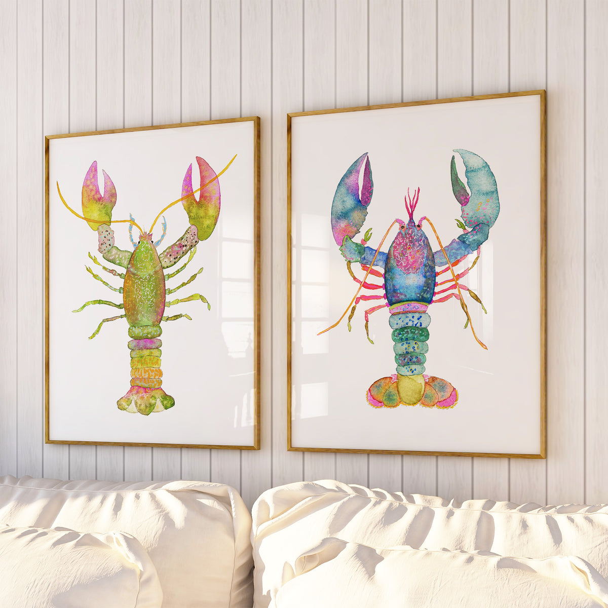 Lobsters - Art Print Set of 2 – Snoogs & Wilde