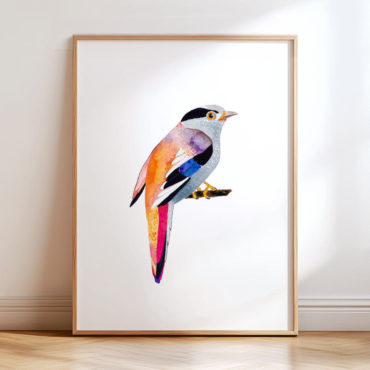 Broadbill Bird Wall Art Print – Snoogs & Wilde