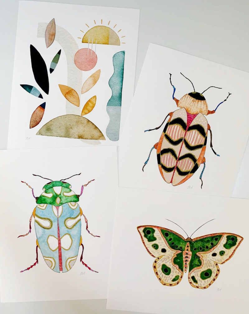 Insect Paintings | Bug Paintings | Snoogs & Wilde